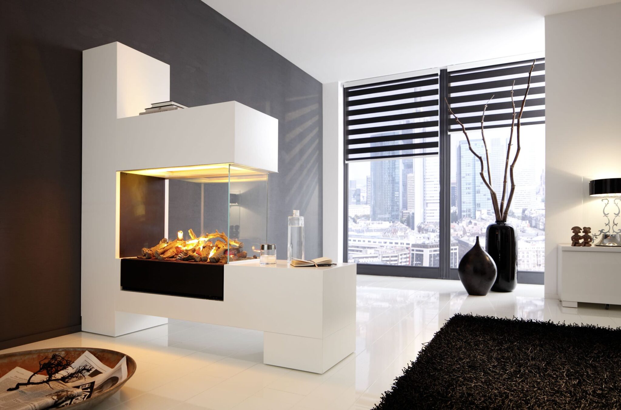 50 Stunning Modern Fireplace Designs for Contemporary Homes