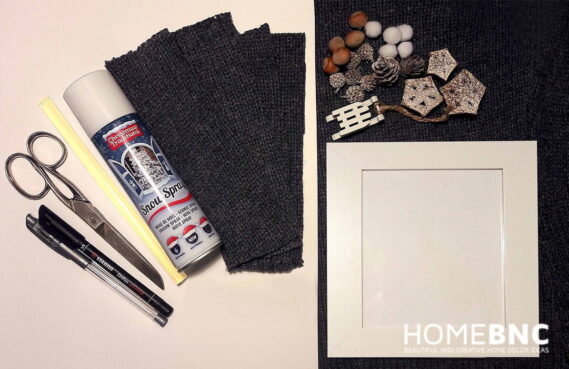 Easy DIY Christmas Picture Frame You Can Make at Home