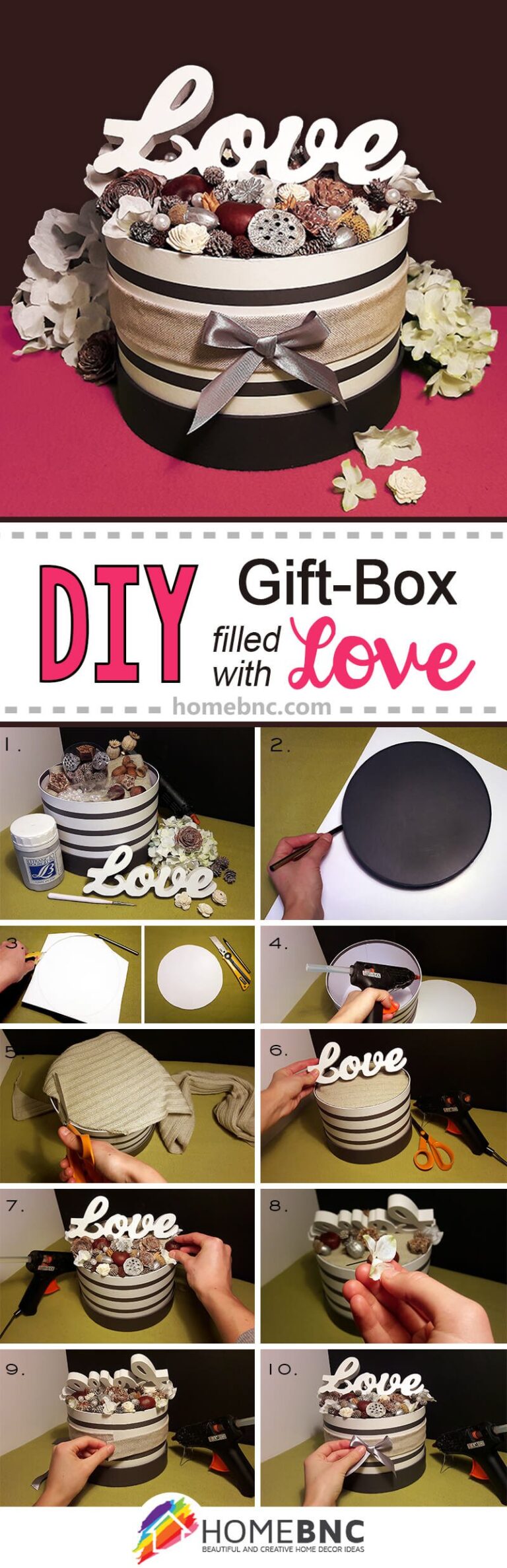 How to Make a DIY Gift Box that will Personalize Your Presents