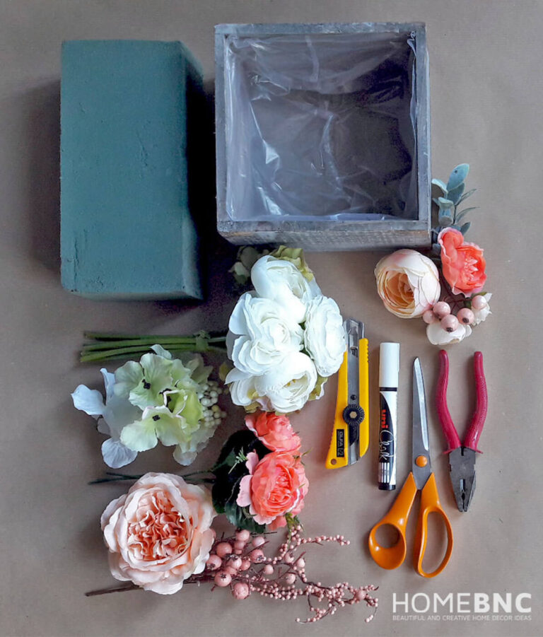 DIY Rustic Wood Flower Box for a Touch of Handmade Charm