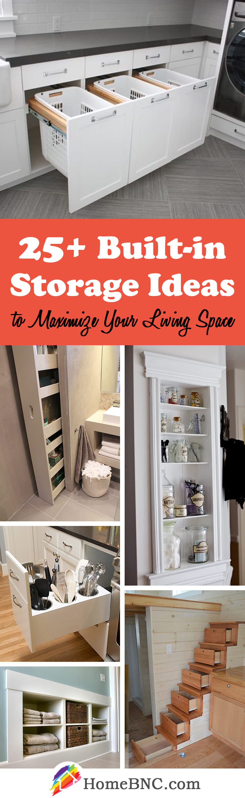 25 Best Built in Storage Ideas And Designs For 2023