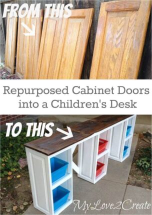 19 Repurposed Cabinet Door Ideas To Transform Your Home