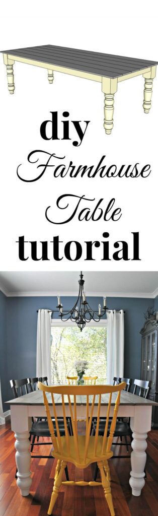 25+ Best Rustic DIY Farmhouse Table Ideas and Designs for 2023