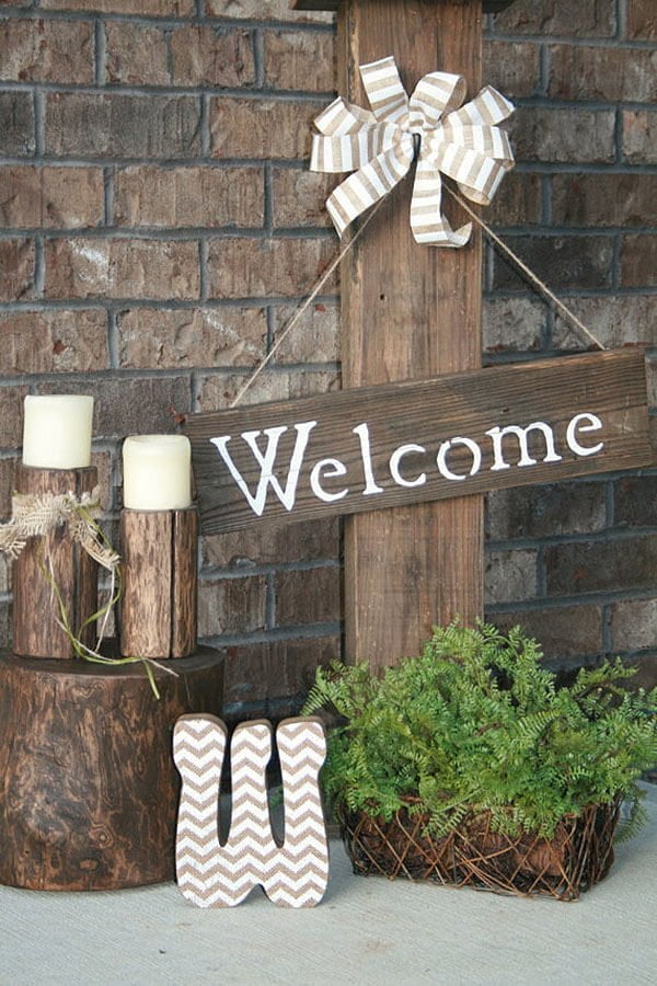 40 Best Front Porch Welcome Post Ideas And Designs For 2023