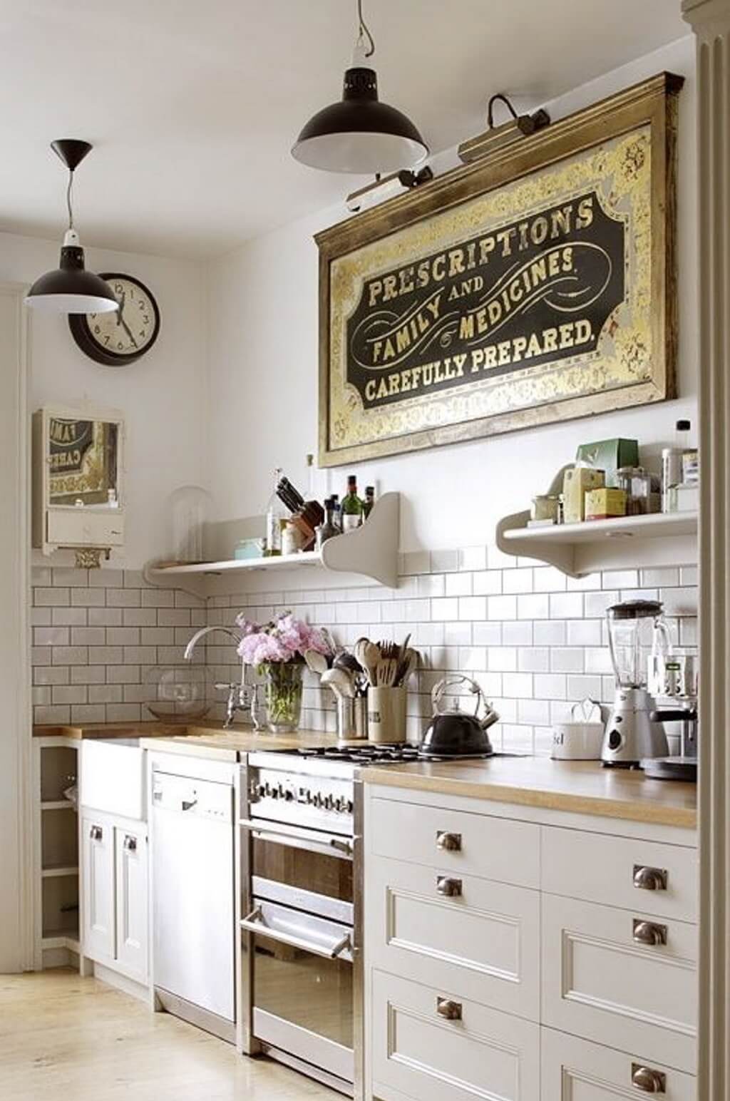 27 Populer Vintage Kitchen Set Decor