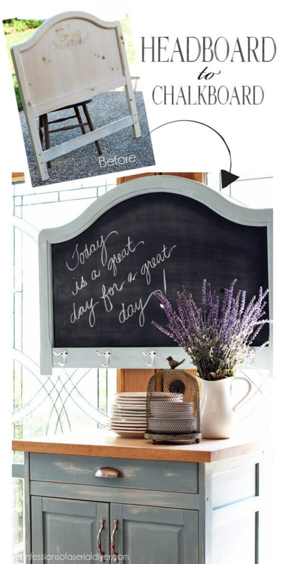 24 Old Headboard Upcycling Ideas for DIY Enthusiasts