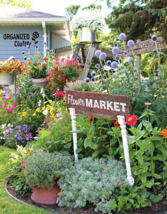 58 Beautiful Garden Sign Ideas That Will Transform Your Yard