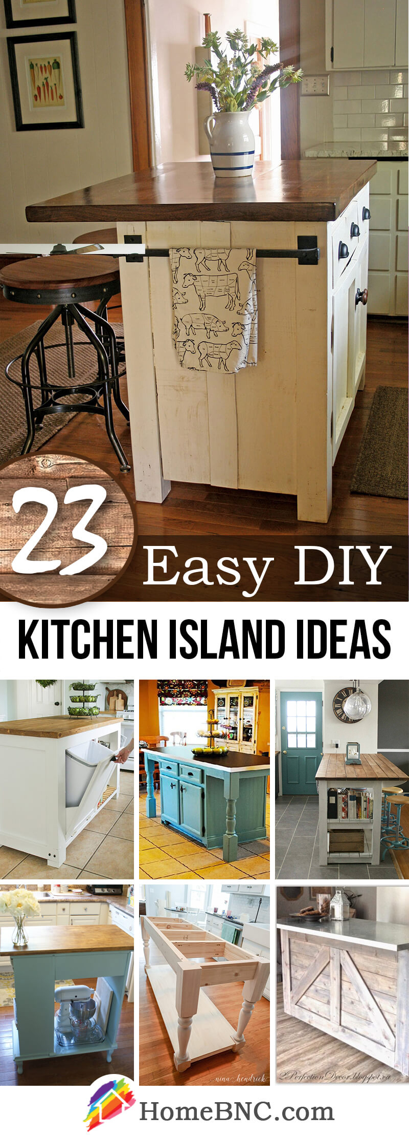 23 Best DIY Kitchen Island Ideas And Designs For 2023