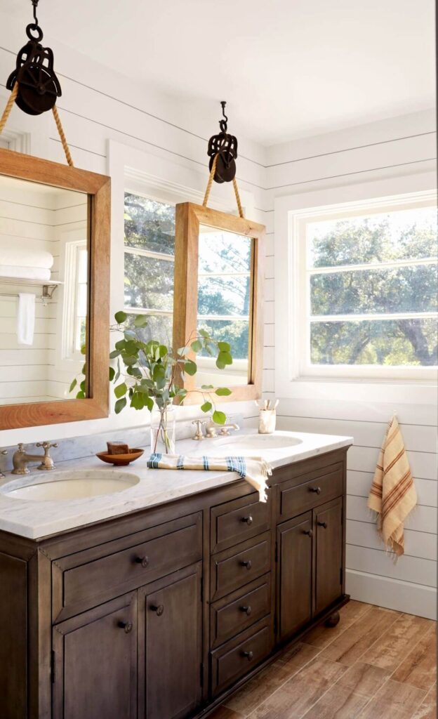 35 Best Rustic Bathroom Vanity Ideas and Designs for 2024 35 Best Rustic Bathroom Vanity Ideas and Designs for 2024