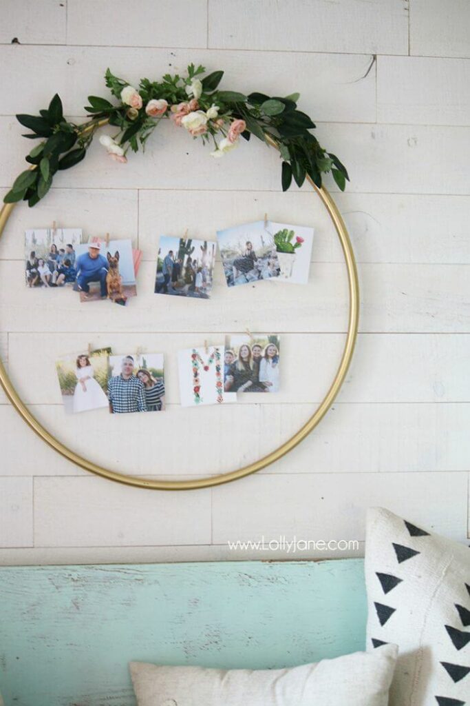7 Creative Ways to Display Photos Without Frames