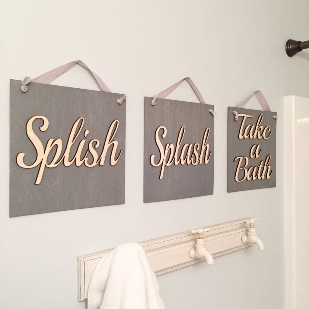 35+ Best Bathrooms Sign Ideas and Designs for 2023