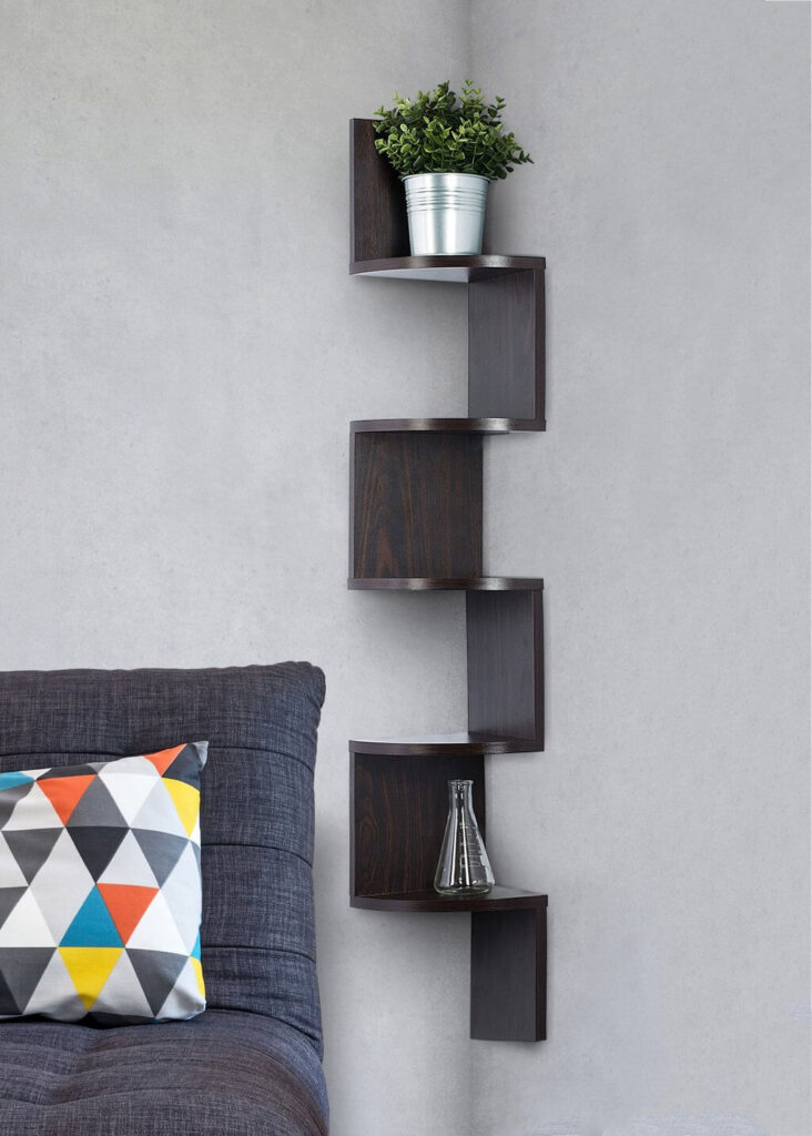 26 Unique Corner Shelf Ideas for Maximizing Space