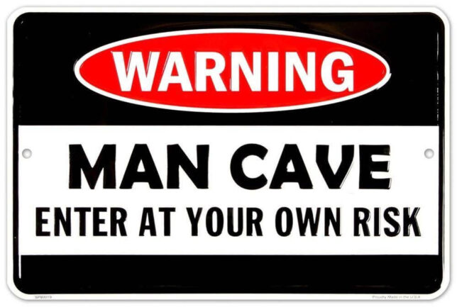 28 Personalized Man Cave Signs for an Unforgettable Space