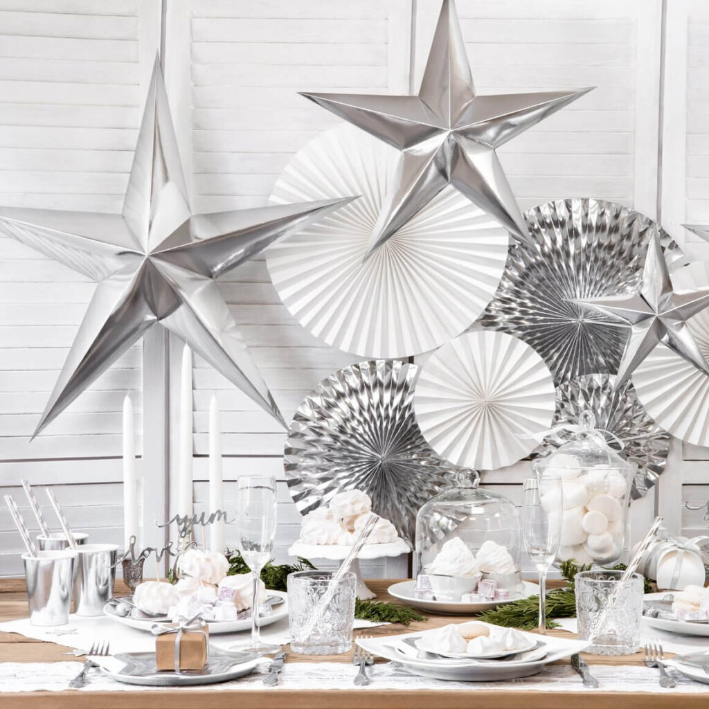 30 Best Silver Christmas Decorations to Sparkle Up Your Holiday in 2021