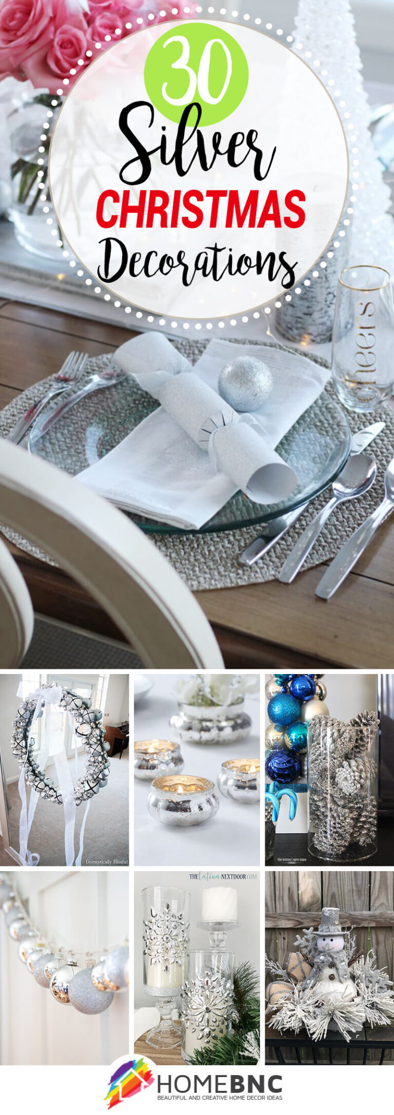30 Best Silver Christmas Decorations to Sparkle Up Your Holiday in 2023