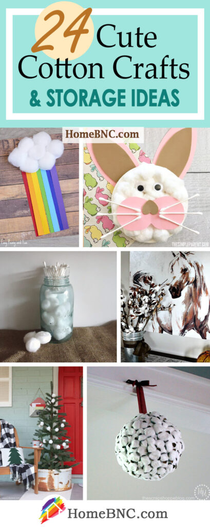 24 Best Cotton Crafts for the Most Adorable Home Decorations in 2023