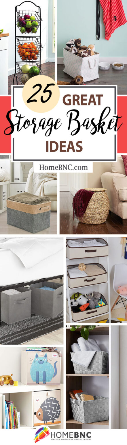 25 Best Storage Basket Ideas to Organize Your Living Space in 2023