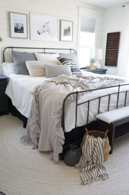45 Best Farmhouse Bedroom Design And Decor Ideas For 2024