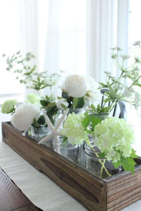 37 Charming Rustic Wooden Box Centerpiece Ideas