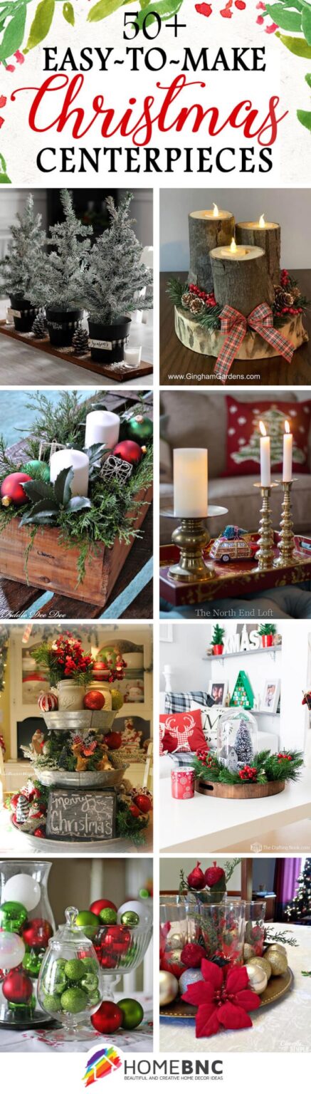 50+ Best DIY Christmas Centerpieces (Ideas and Designs) for 2023