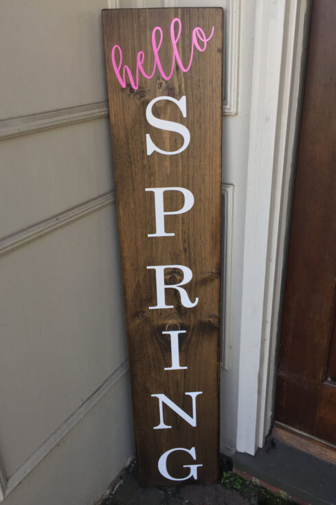 31 Adorable Spring and Easter Sign Ideas for Your Home