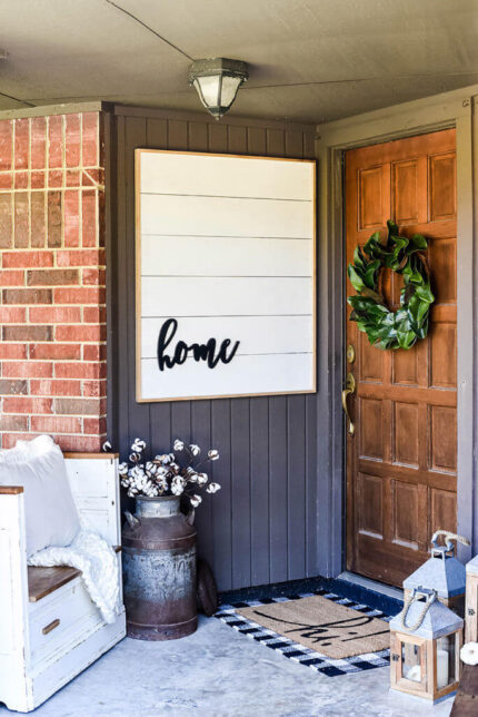 45+ Best Front Porch Sign Designs and DIY Ideas for 2024