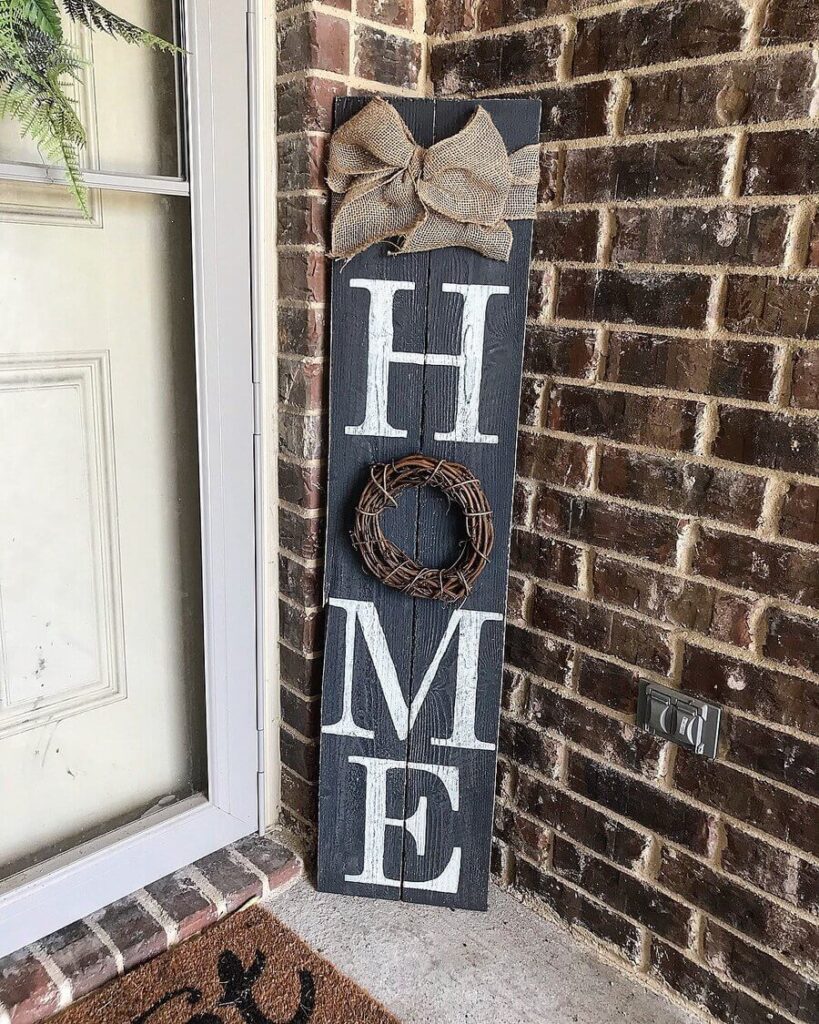 45+ Best Front Porch Sign Designs and DIY Ideas for 2023