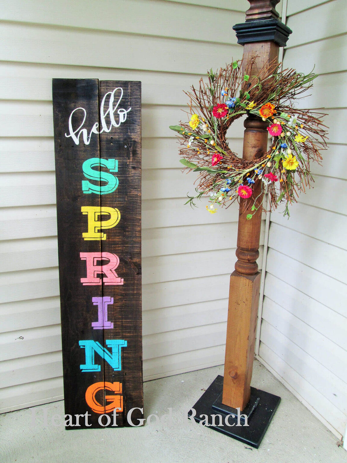 26 Best Spring Porch Sign Ideas and Designs for 2021