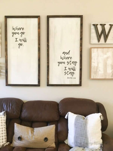 33 Modern Farmhouse Sign Ideas that Never go out of Style