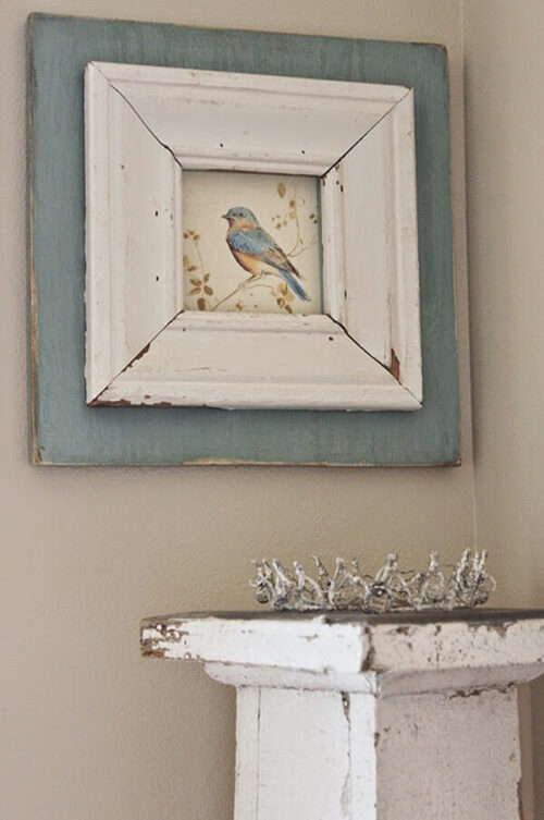 12 Charming Rustic Picture Frame Decorating Ideas