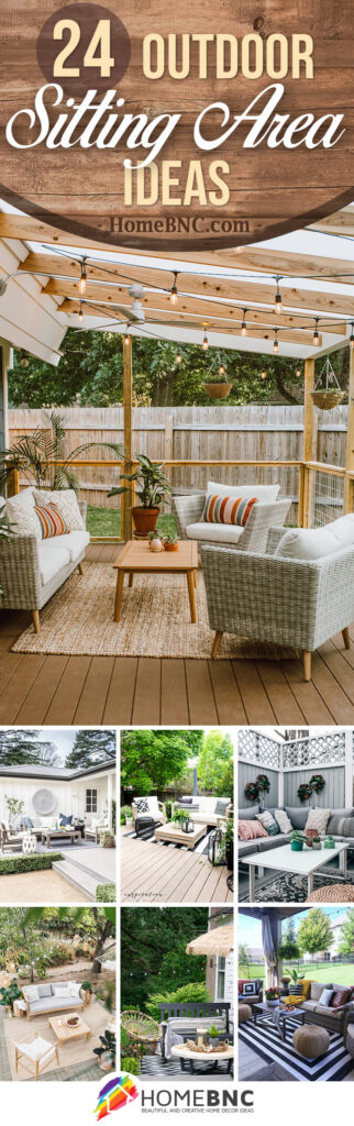 24 Best Outdoor Sitting Area Ideas to Bring Your Space Together in 2021