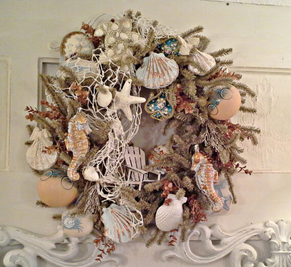 19 DIY Coastal Nautical Wreath Ideas for Summer Doors