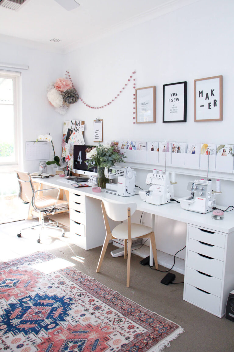 25 Budget-Friendly DIY Craft Tables With Storage Solutions