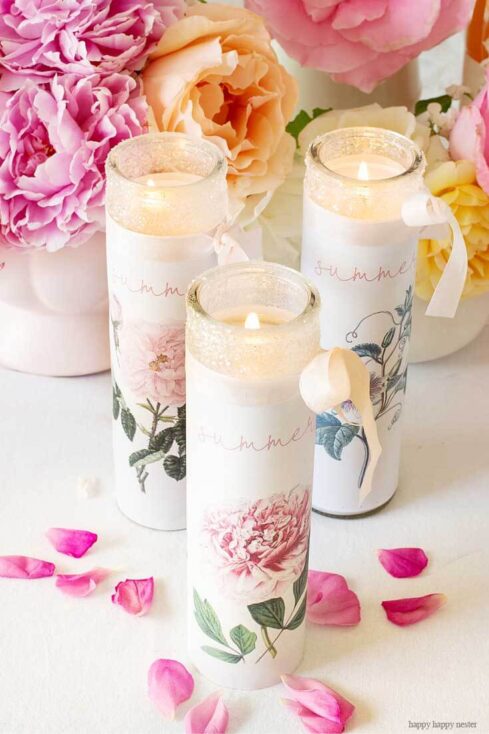 25 Easy DIY Tealight Candle Holder Ideas From Wood, Clay & Paper