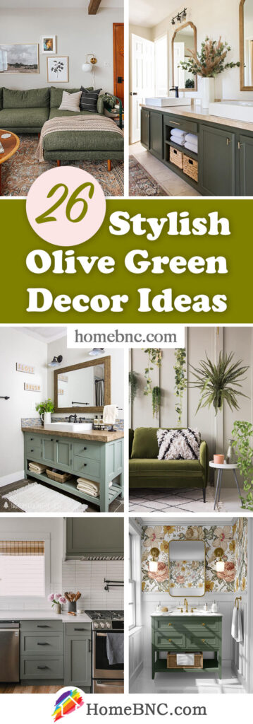 26 Best Olive Green Decor and Design Ideas for 2023