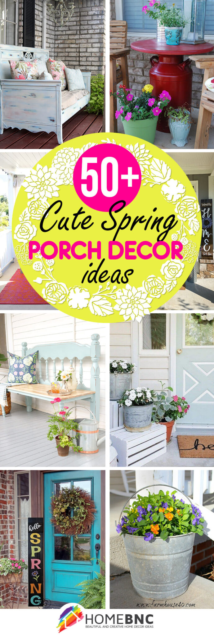 50+ Best Spring Porch Decor Ideas and Designs for 2022
