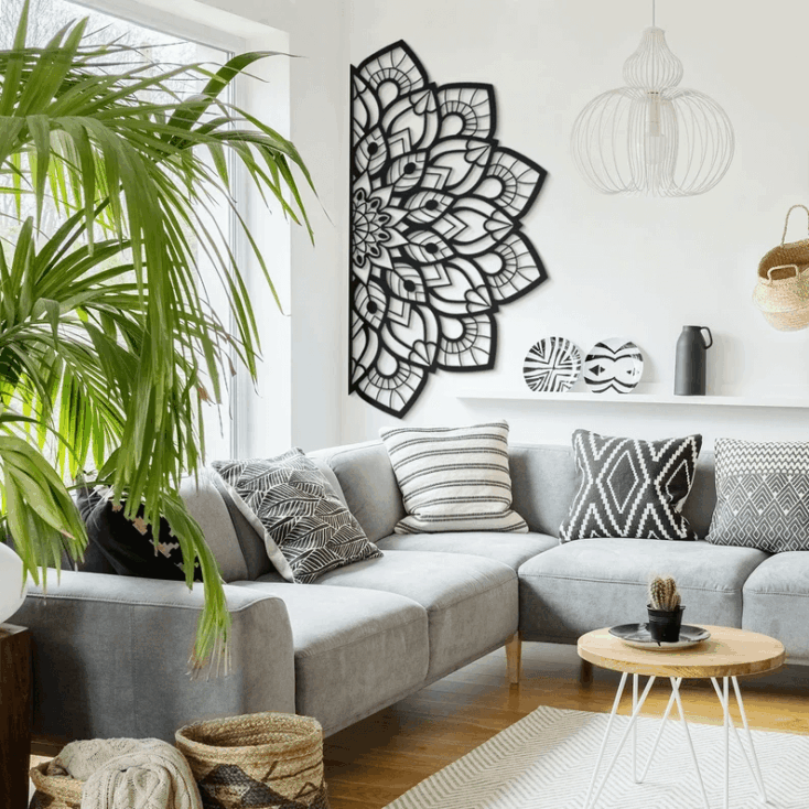 25 Mesmerizing Mandala Wall Art Ideas for Peaceful Decor