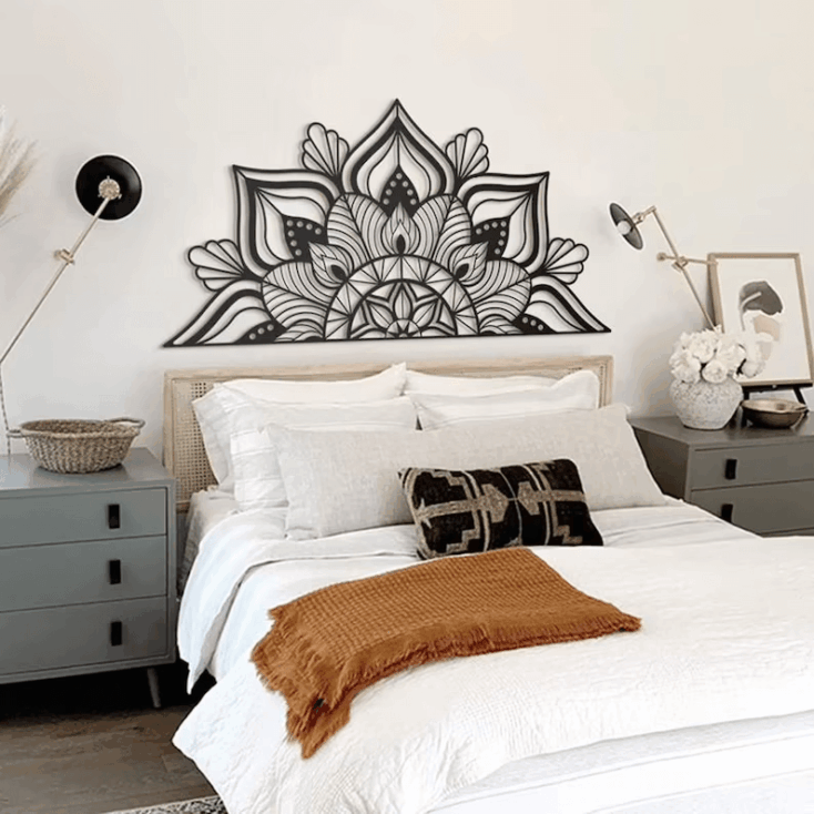 25 Mesmerizing Mandala Wall Art Ideas for Peaceful Decor