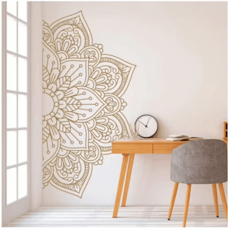 25 Mesmerizing Mandala Wall Art Ideas for Peaceful Decor