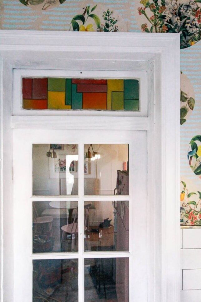 19 Beautiful Hand Painted Windows for Custom Home Decor