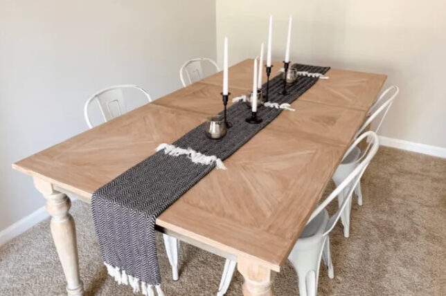 22 Simple DIY Dining Table Makeover Ideas That Wow