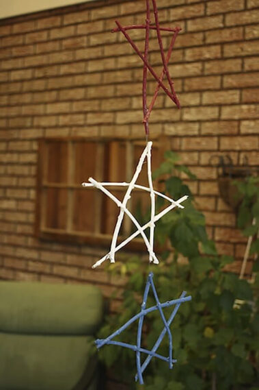 24 Easy DIY Star Decorations Made With Paper, Twine & Wire