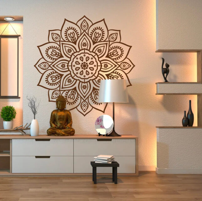 23 Stunning Mandala Wall Decor Ideas for Home Harmony