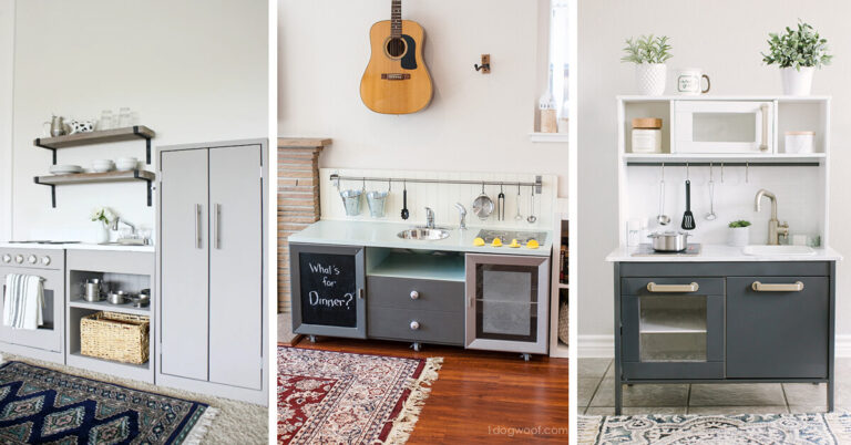 17 Best DIY Play Kitchen Ideas that All the Kids Will Love in 2023