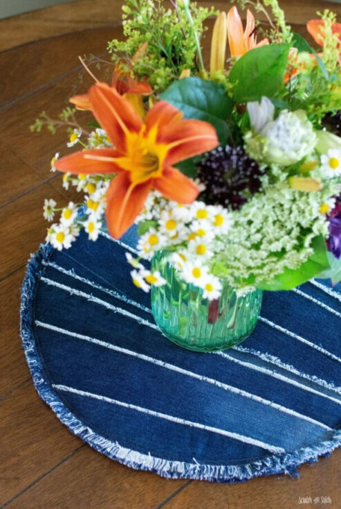 25 Creative DIY Denim Home Decor Ideas That Look Store-Bought