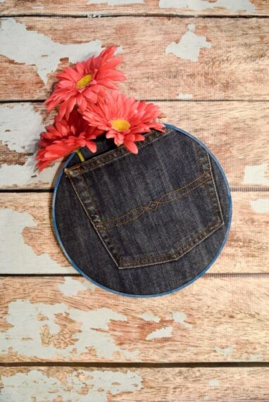25 Creative DIY Denim Home Decor Ideas That Look Store-Bought