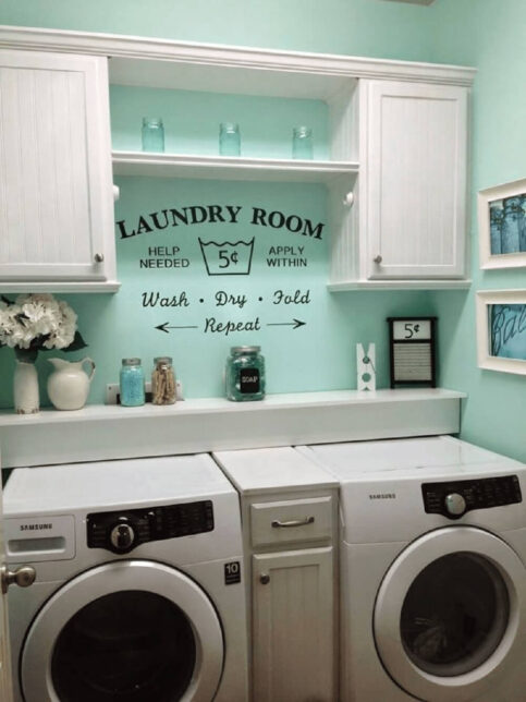 28 Small Laundry Room Ideas That Maximize Space & Style
